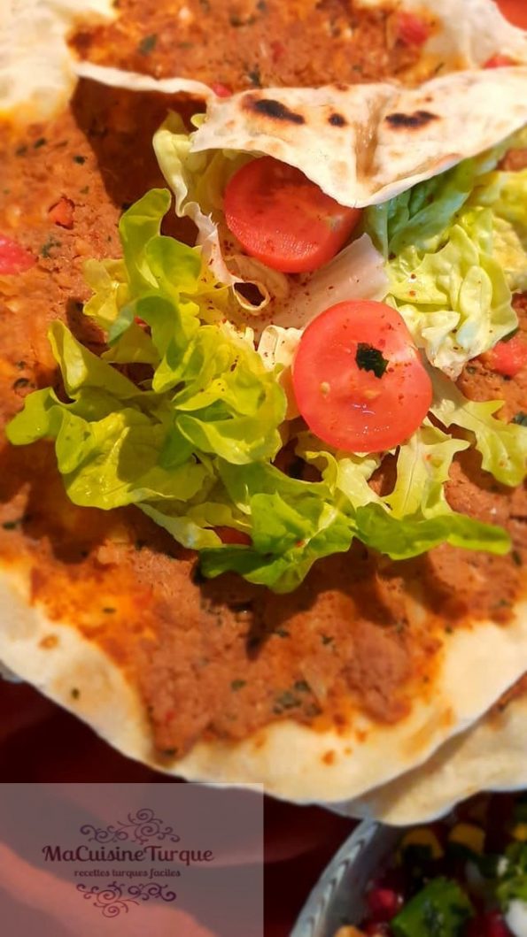 la pizza turc : le lahmacun, recette express - Ma Cuisine Turque