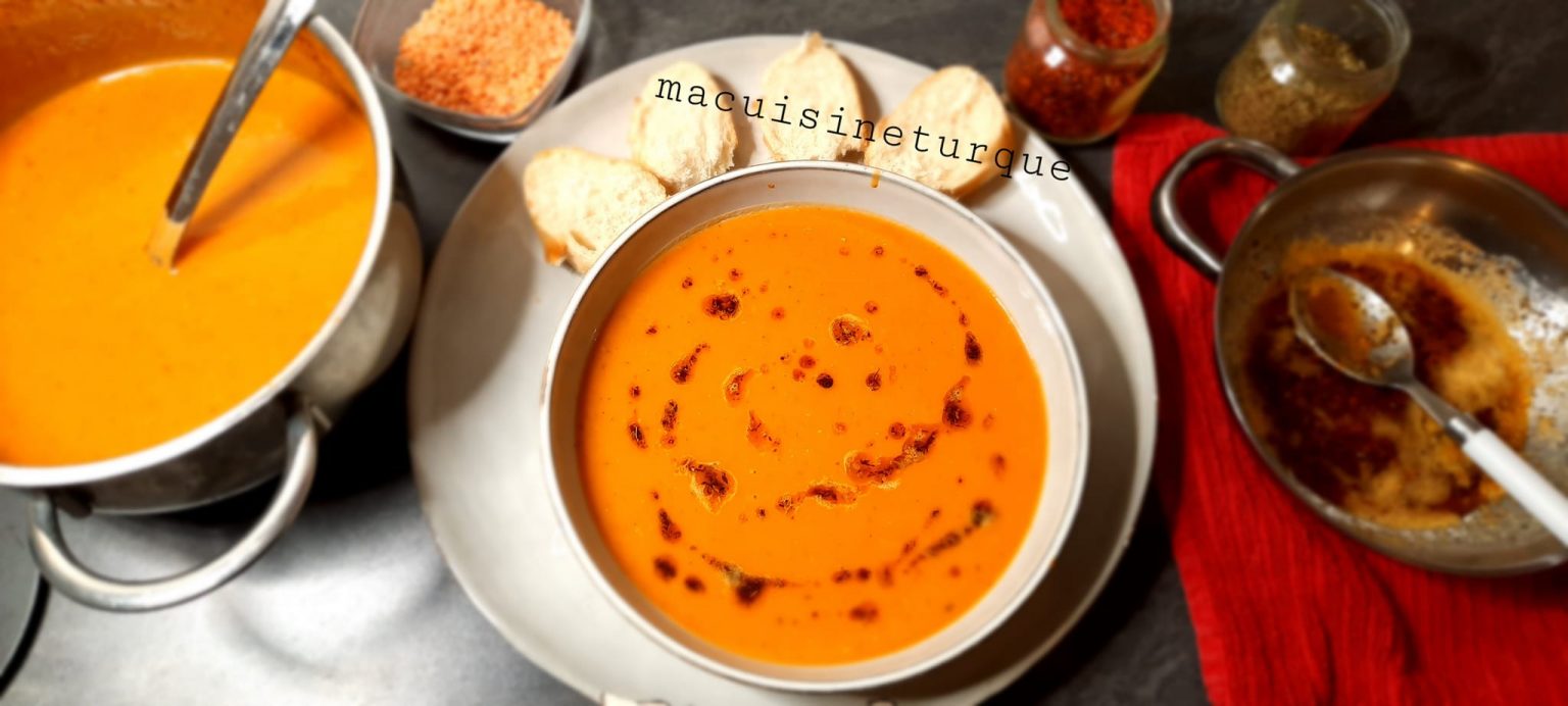 La meilleure soupe turque aux lentilles corail – Ma Cuisine Turque