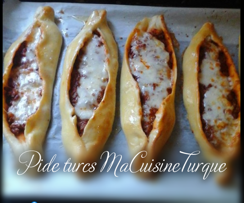 pide turques à la viande – Ma Cuisine Turque
