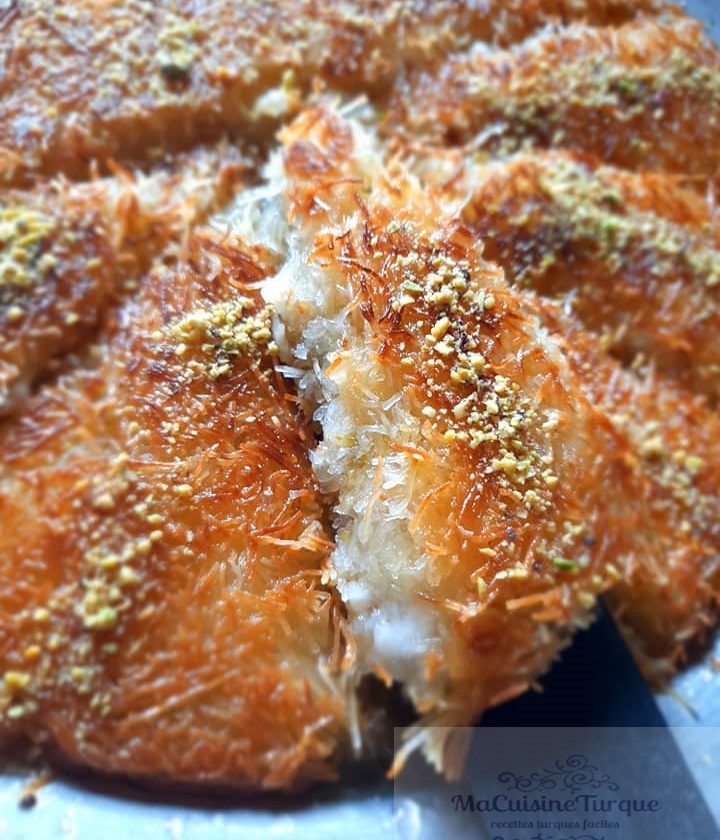 Faire le KUNEFE turc, la recette facile ! - Ma Cuisine Turque