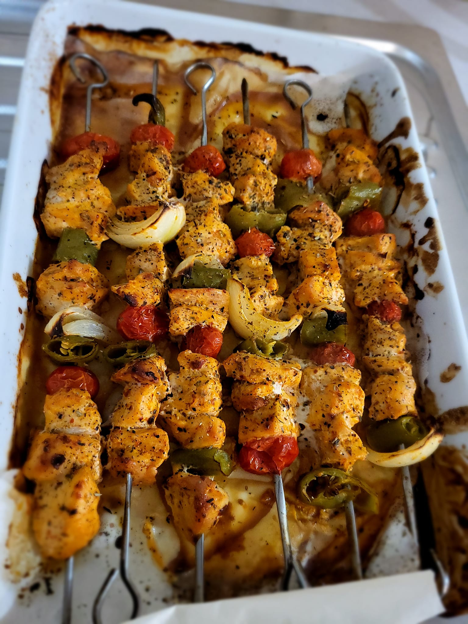 brochettes de poulet à la turque (sis kebap) – Ma Cuisine Turque