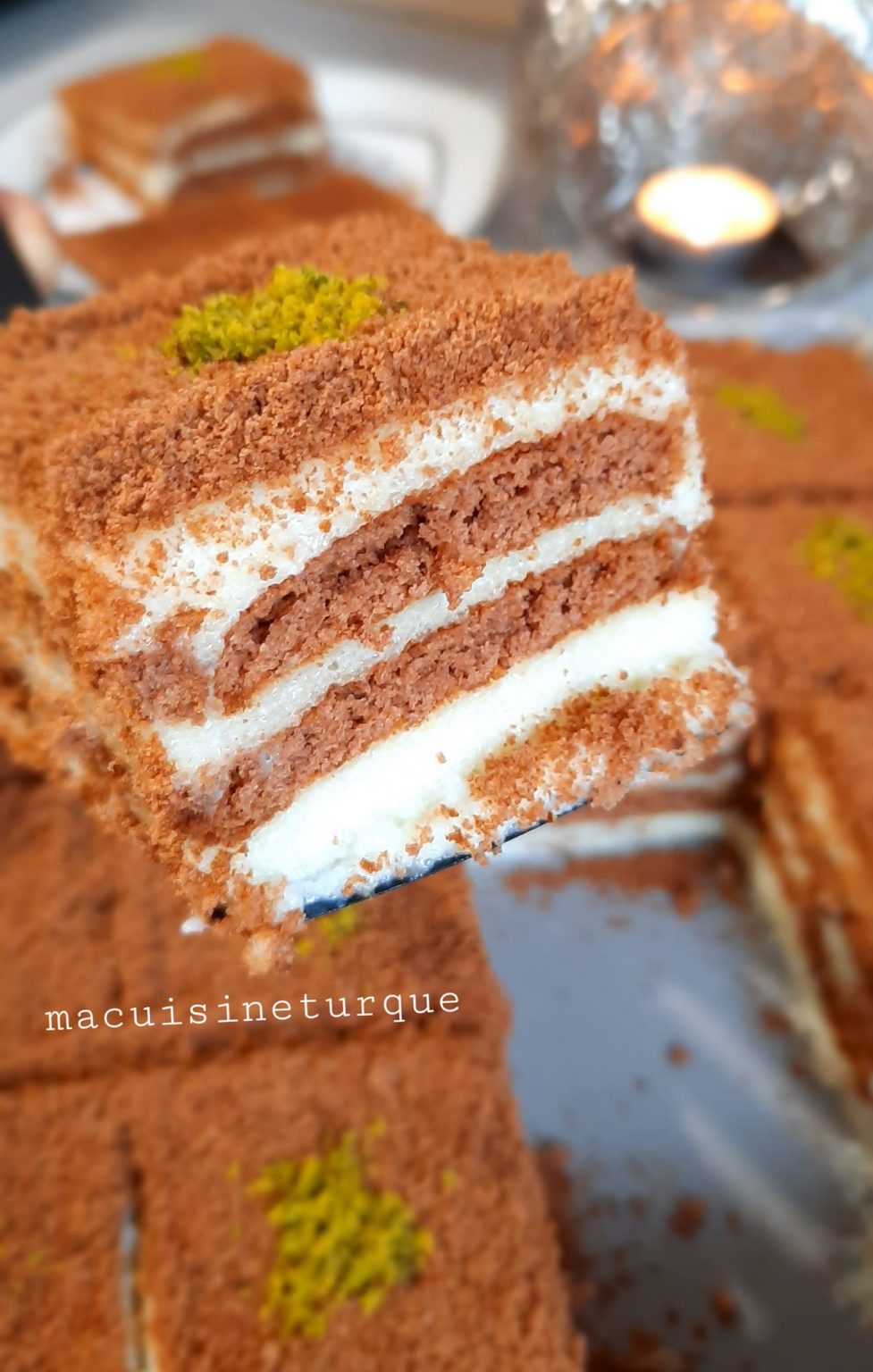 Dessert turc facile avec de la semoule au lait « sutlu irmik tatlisi ...