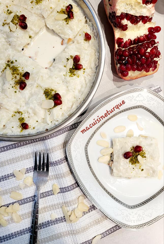 Dessert turc du Ramadan : le güllaç – Ma Cuisine Turque